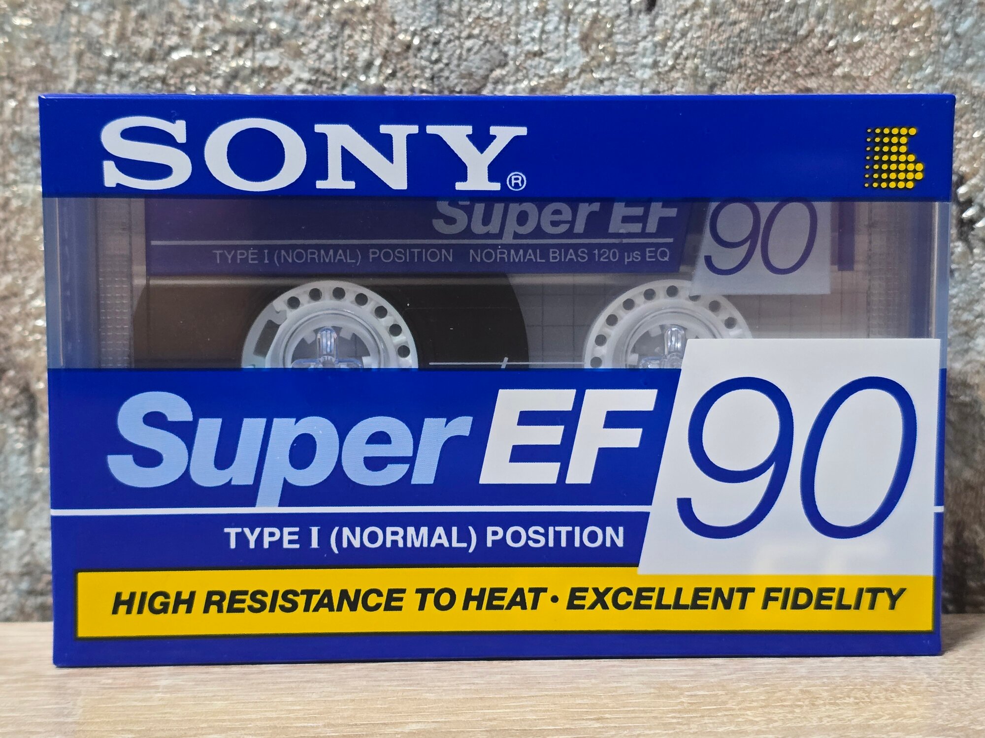Аудиокассета SONY super EF 90