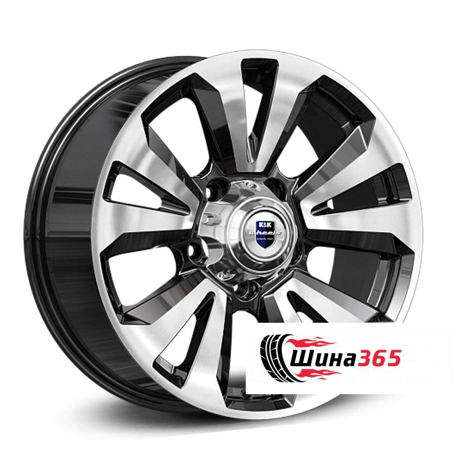 Литой колесный диск КиК Ла-Пас R18 / 8J PCD 5x139.7 ЦО 108.5