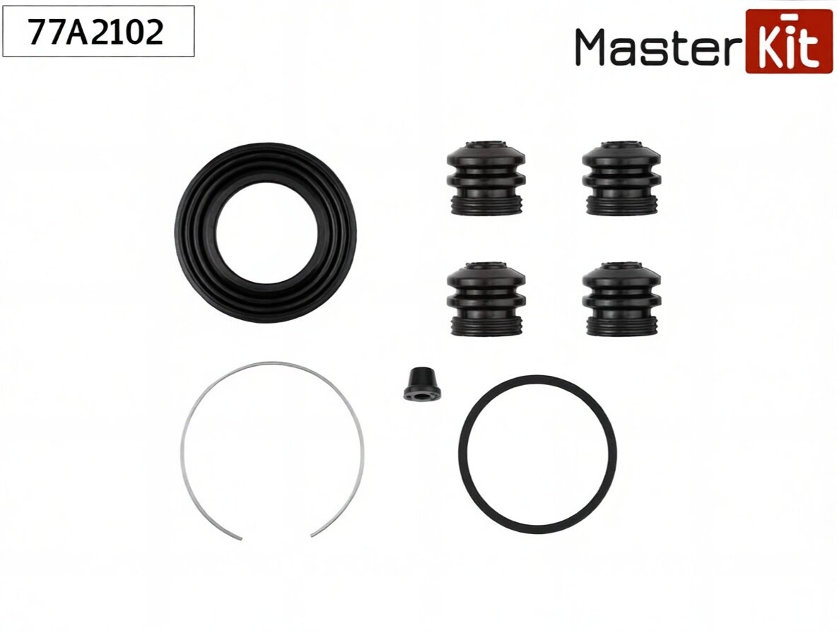 Ремкомплект тормозного суппорта задний TOYOTA PREVIA 05-90-08-00 77A2102 MasterKit арт. 77A2102