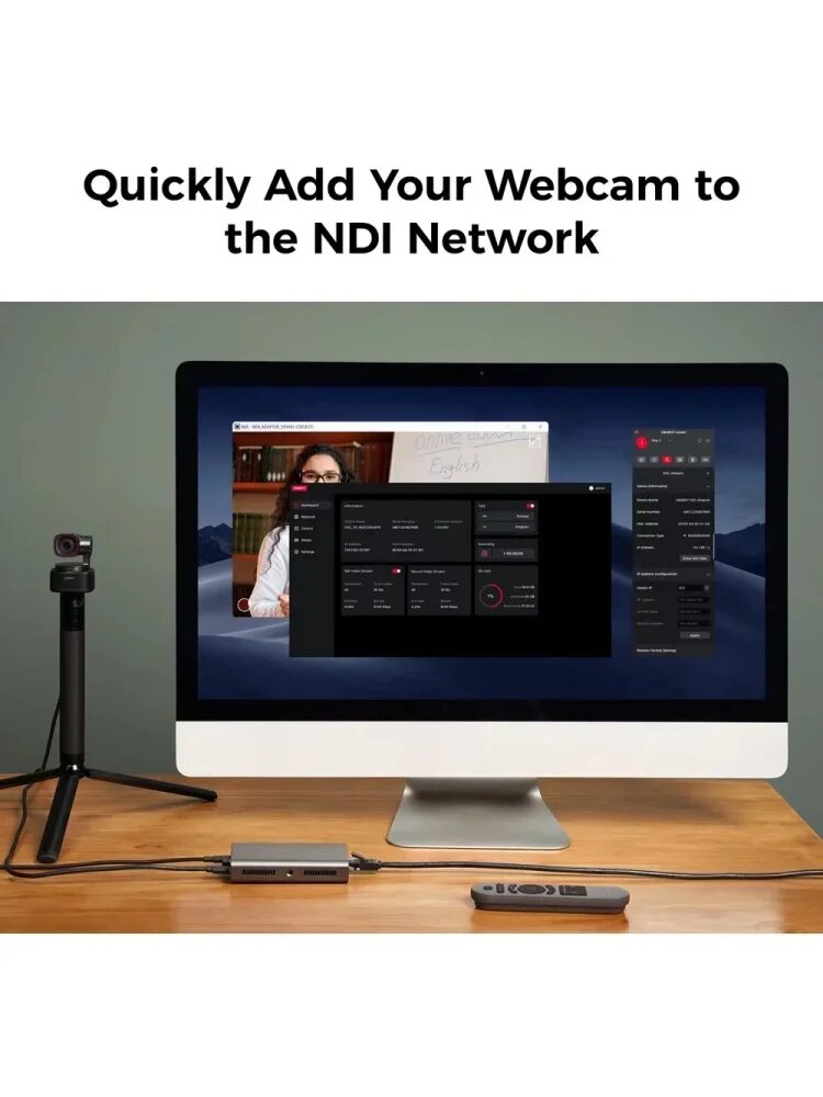 OBSBOT UVC to NDI Adapter — фото 1