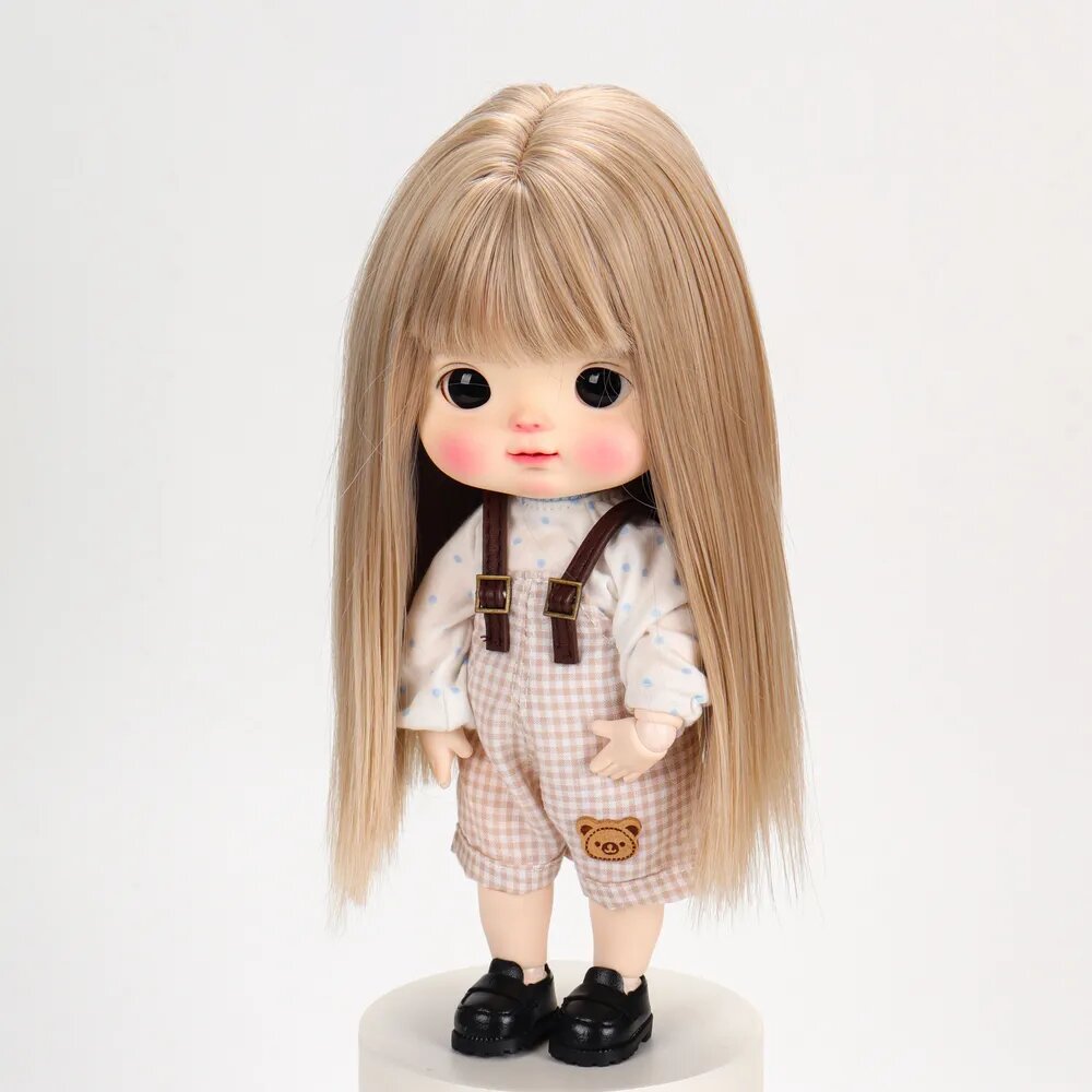 Кукла Блайз (Blythe) Кукольный парик Окружность головы 24,5-26,5 см