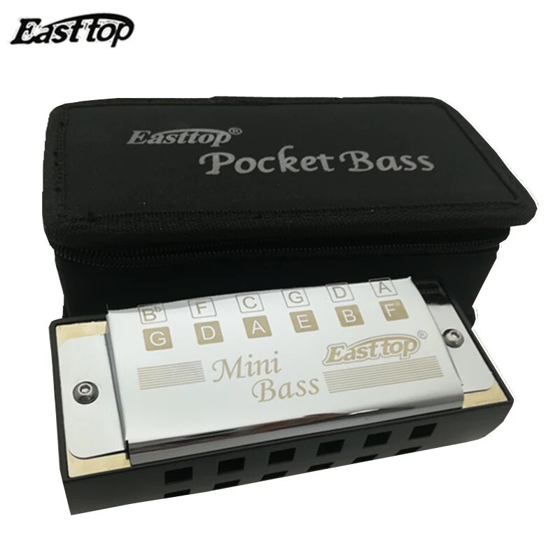 Easttop Мини-бас-гармошка 12 отверстий