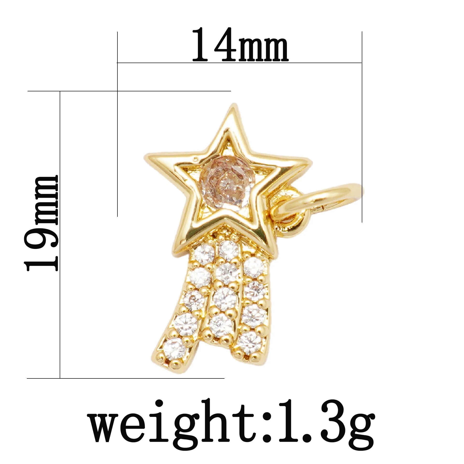 Набор подвесок LJRIVER DZ1368-1-Gold