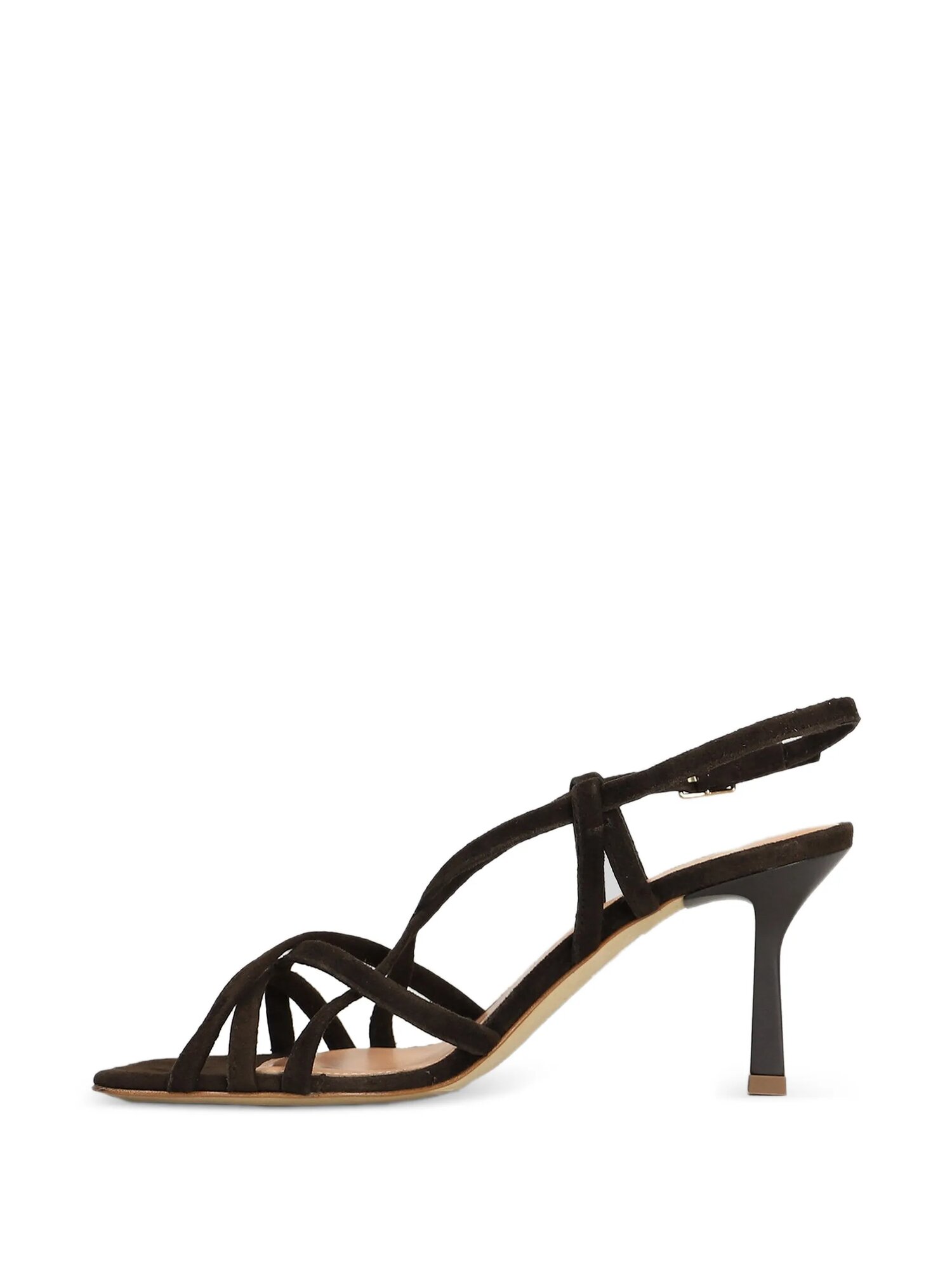 Босоножки The Seller Strappy suede sandals, размер 40, brown — фото 1