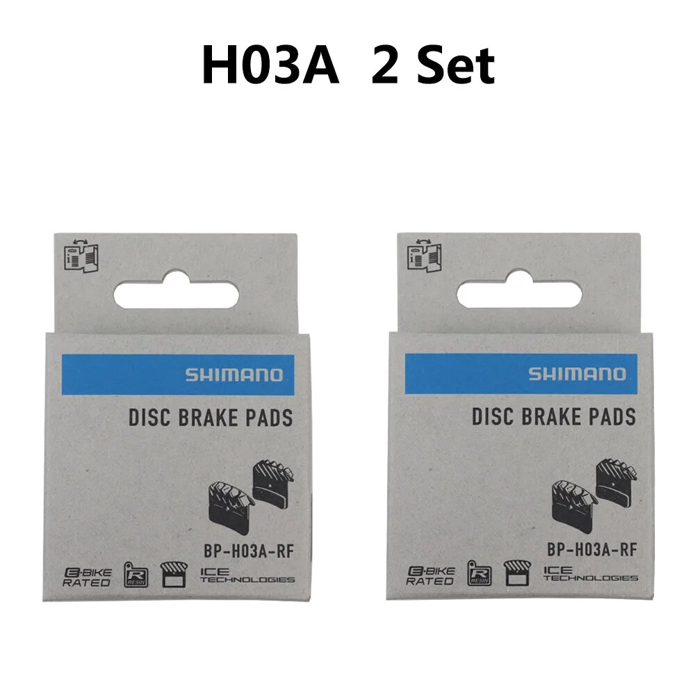 Тормозные колодки SHIMANO Ice Tech H03C для горных велосипедов BR-M8020 BR-M820 BR-M640 H03A 2 Set