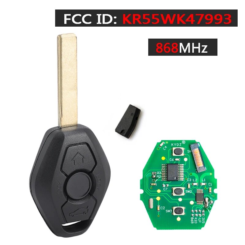 Пульт дистанционного управления KEYECU CAS2 System 868MHZ -HU92 Blade, 1 Remote Key