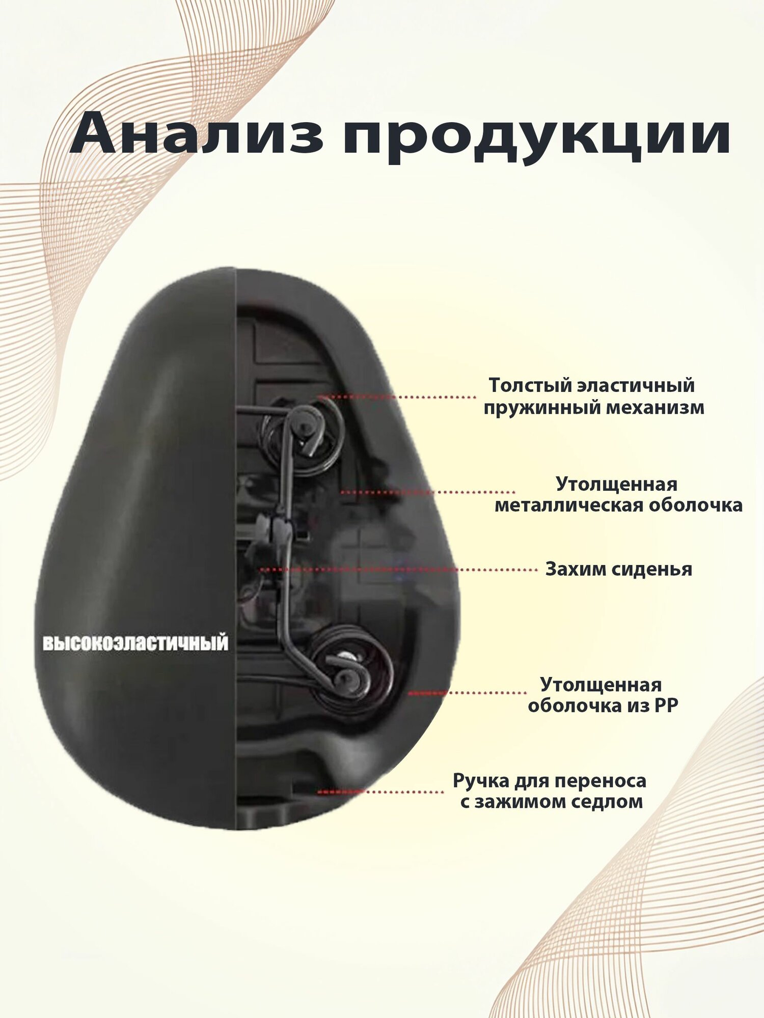 Подушка для велокресла — фото 1
