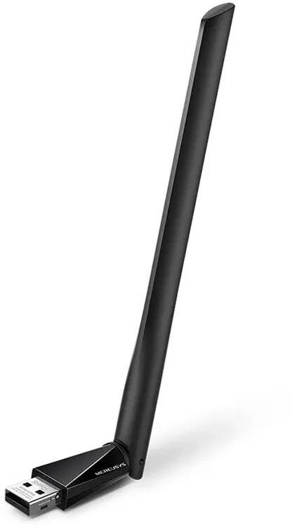 Сетевой адаптер Mercusys Wi-Fi, AC650, USB 2,0, с 1 несъемной внешней антенной (MU6H)