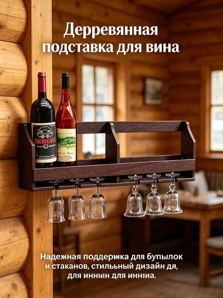Подставка для рюмок — фото 1