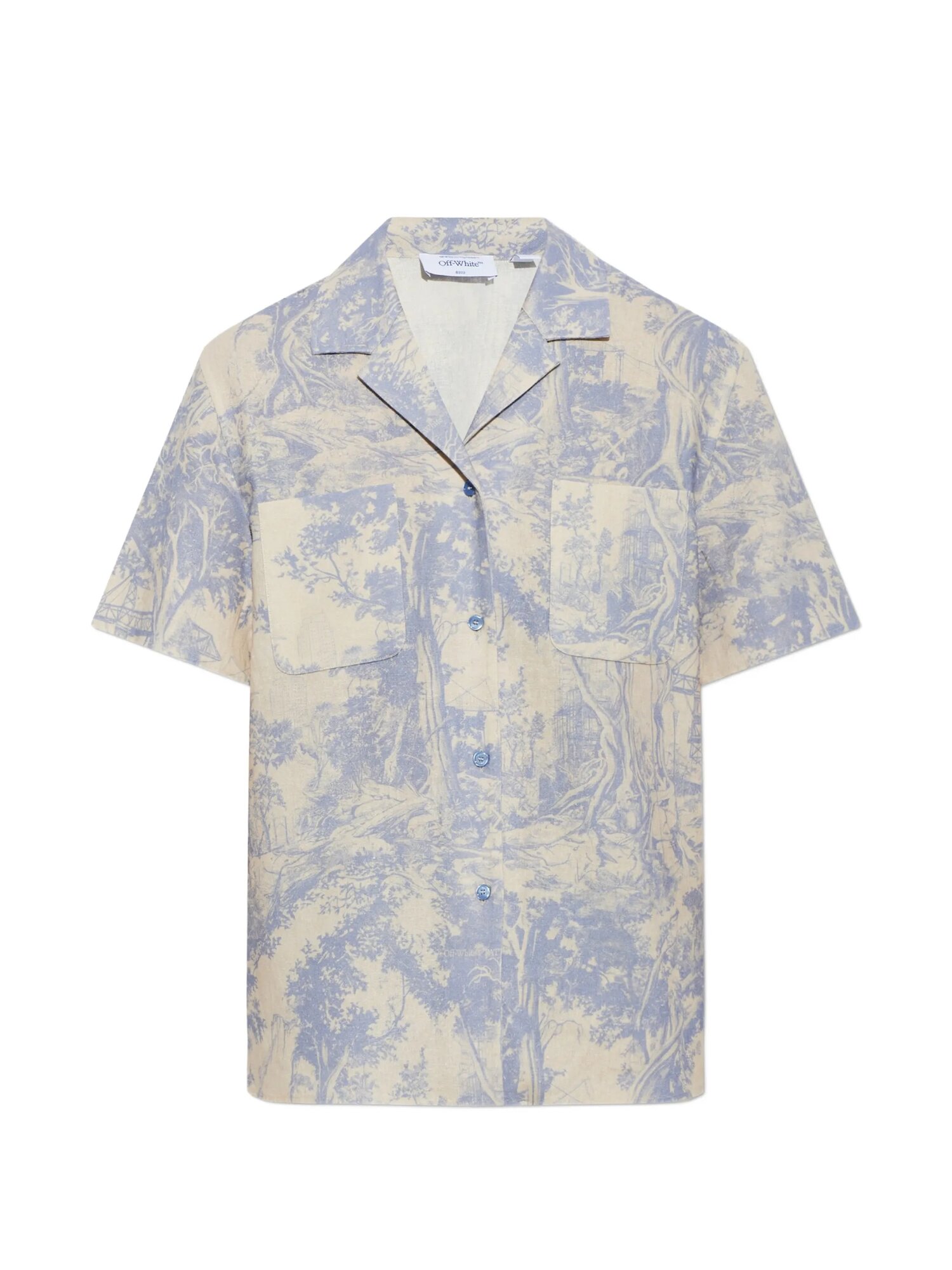 Накидка Landscape-print shirt