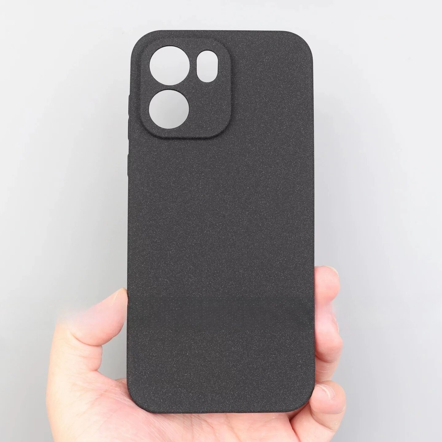 Матовый силиконовый противоударный чехол из песчаника для Черный, black, For OnePlus Nord CE6
