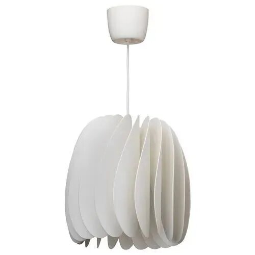 IKEA SKYMNINGEN подвесной светильник белый (40528354)