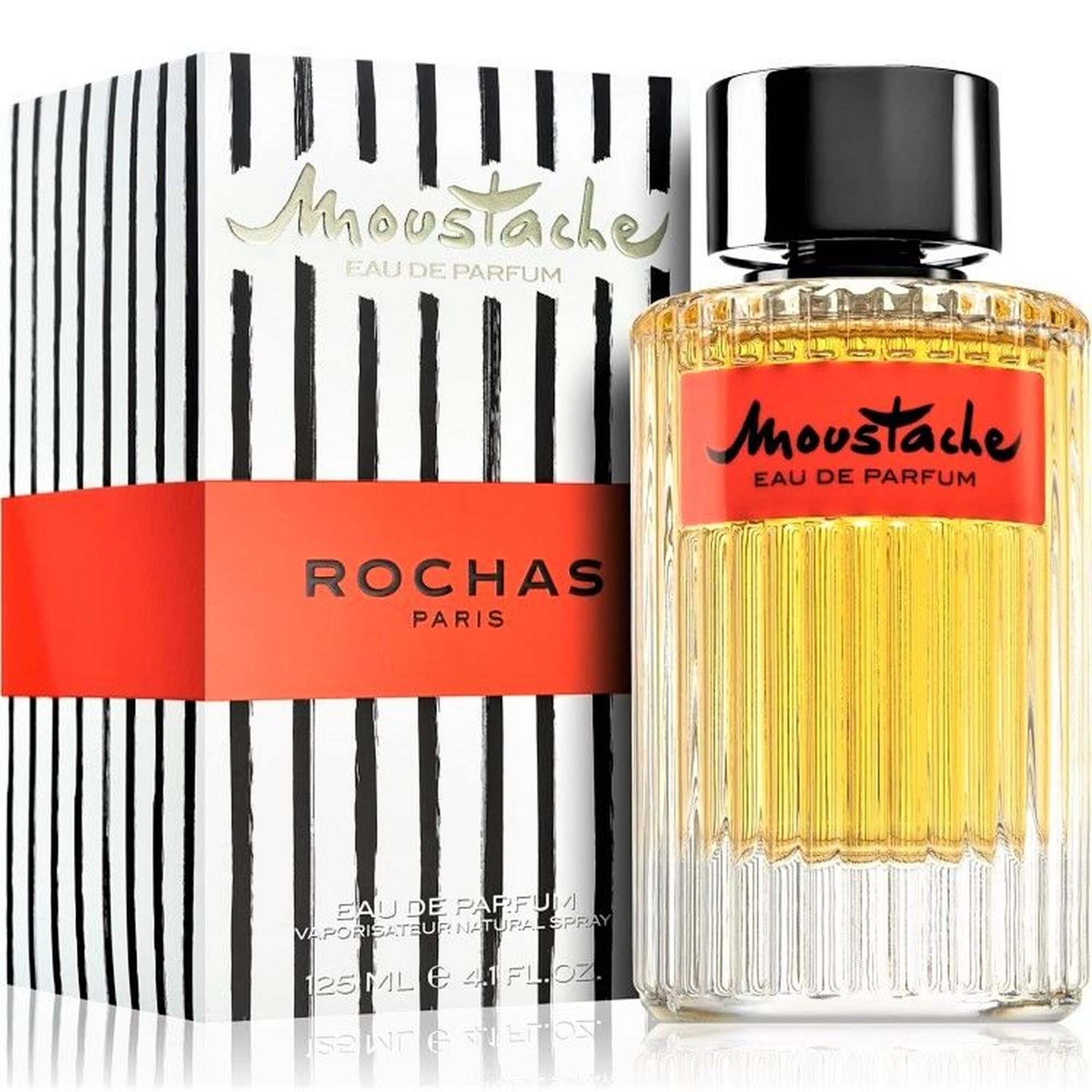 Парфюмерная вода Rochas Moustache, мужская, объем 125 мл, 1 упаковка