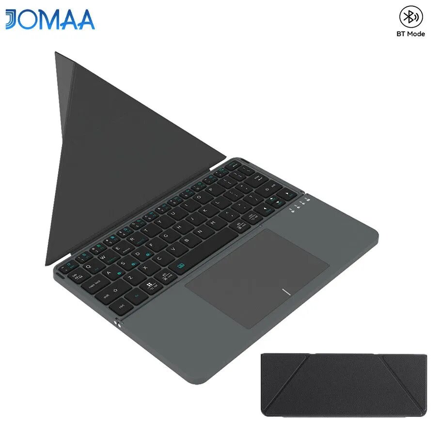 JOMAA Клавиатура беспроводная KEY226RUAAA, (Akko Windy Magnetic), Русская раскладка, серебристый