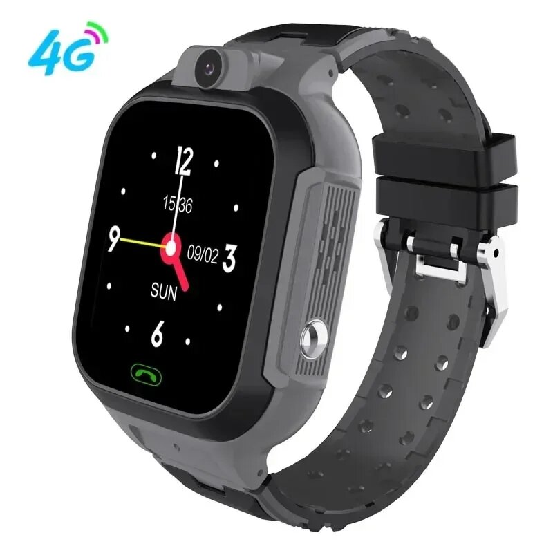 Детские смарт-часы MALMI 4G GPS Black