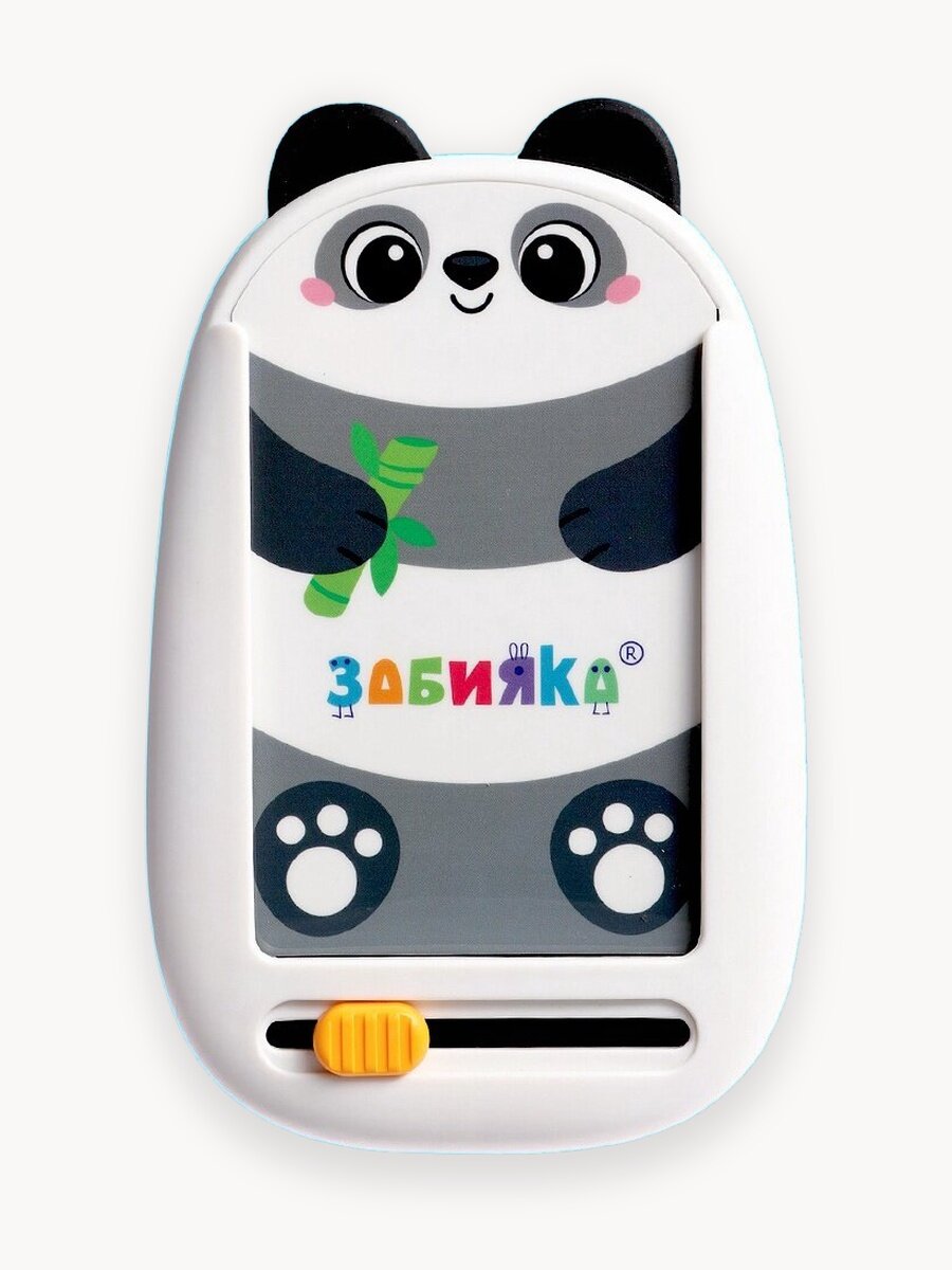 Планшет интерактивный с карточками "Панда" 120 заданий, 60 двустронних карточек, ZABIAKA