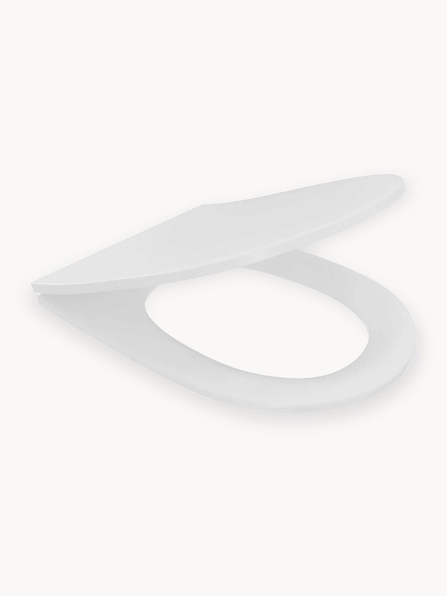 Сиденье для унитаза Teymi S40806 (совместимо T40806) быстросъемное дюропласт микролифт