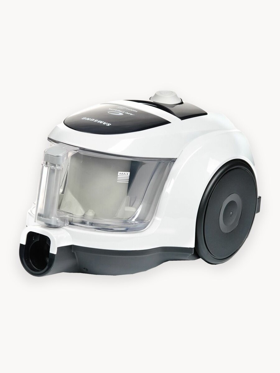 Проводной пылесос для дома с контейнером Samsung VCC4520S3S/XEV, 1600 Вт, 1,3 л, с двойной камерой и автосматыванием сетевого шнура, серый