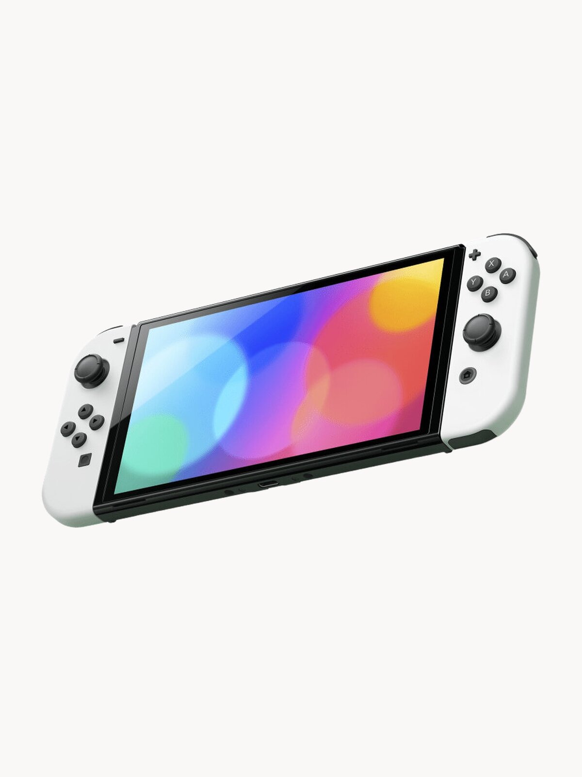 Игровая консоль Nintendo Switch OLED, белая