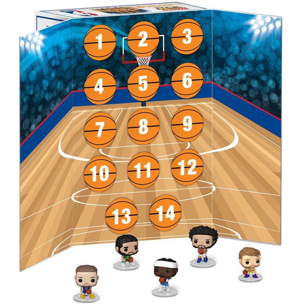 Набор фигурок Funko Pocket POP! NBA 14 Day Countdown Calendar 92919