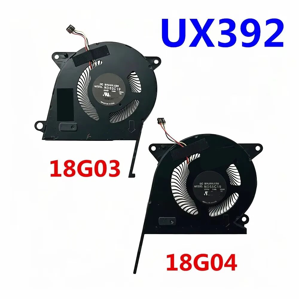 Новый оригинальный вентилятор охлаждения процессора для ASUS UX392 ND55C19-18G03 ND55C19-18G04
