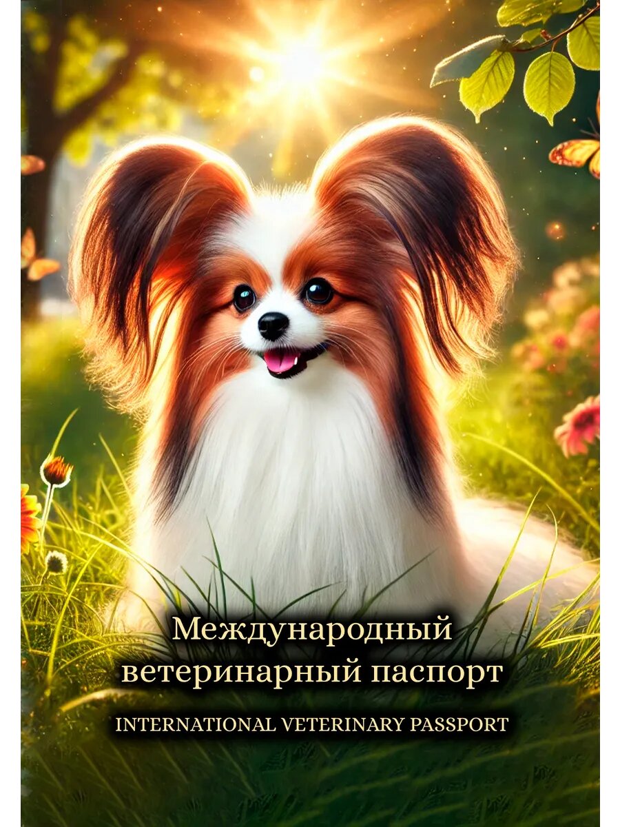Международный ветеринарный паспорт ветпаспорт папийон