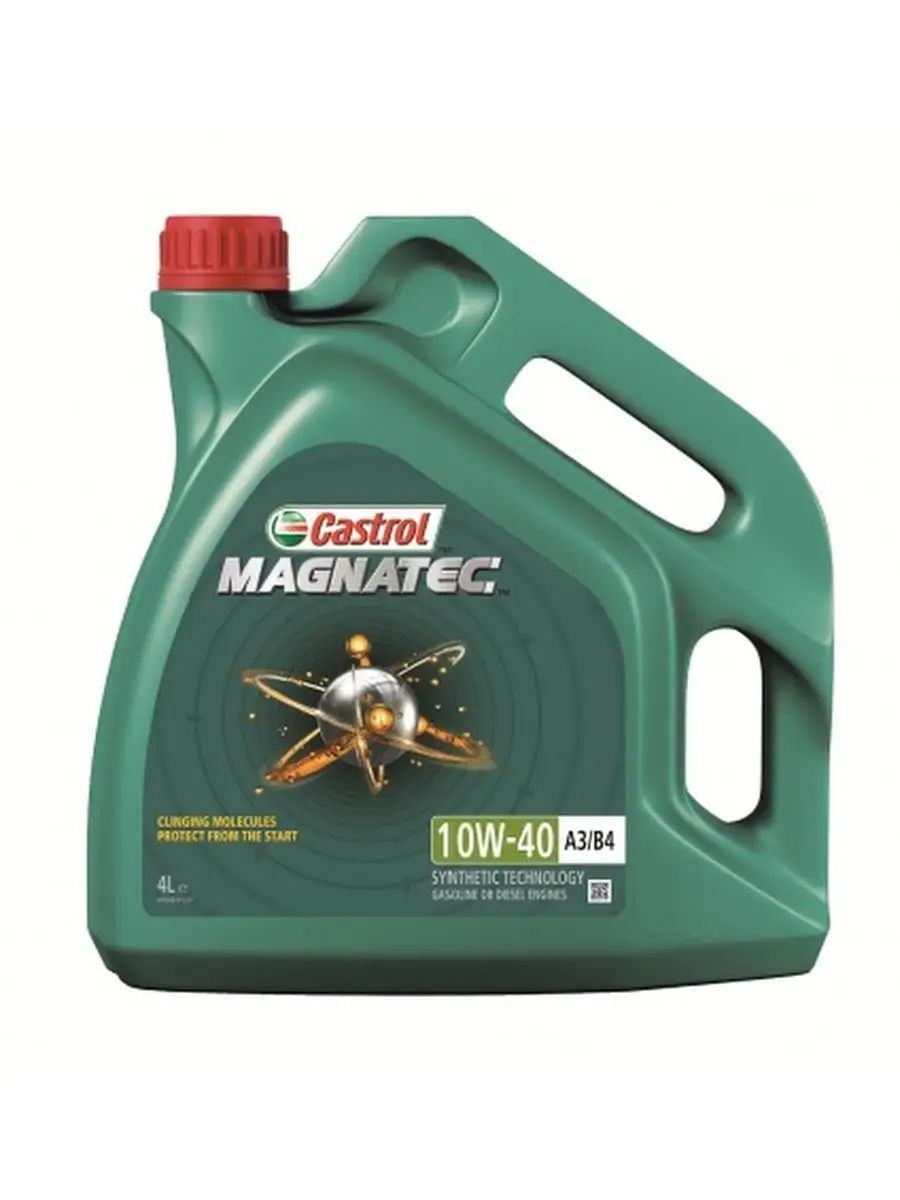 Castrol 10W-40 Масло моторное, Полусинтетическое, 4 л