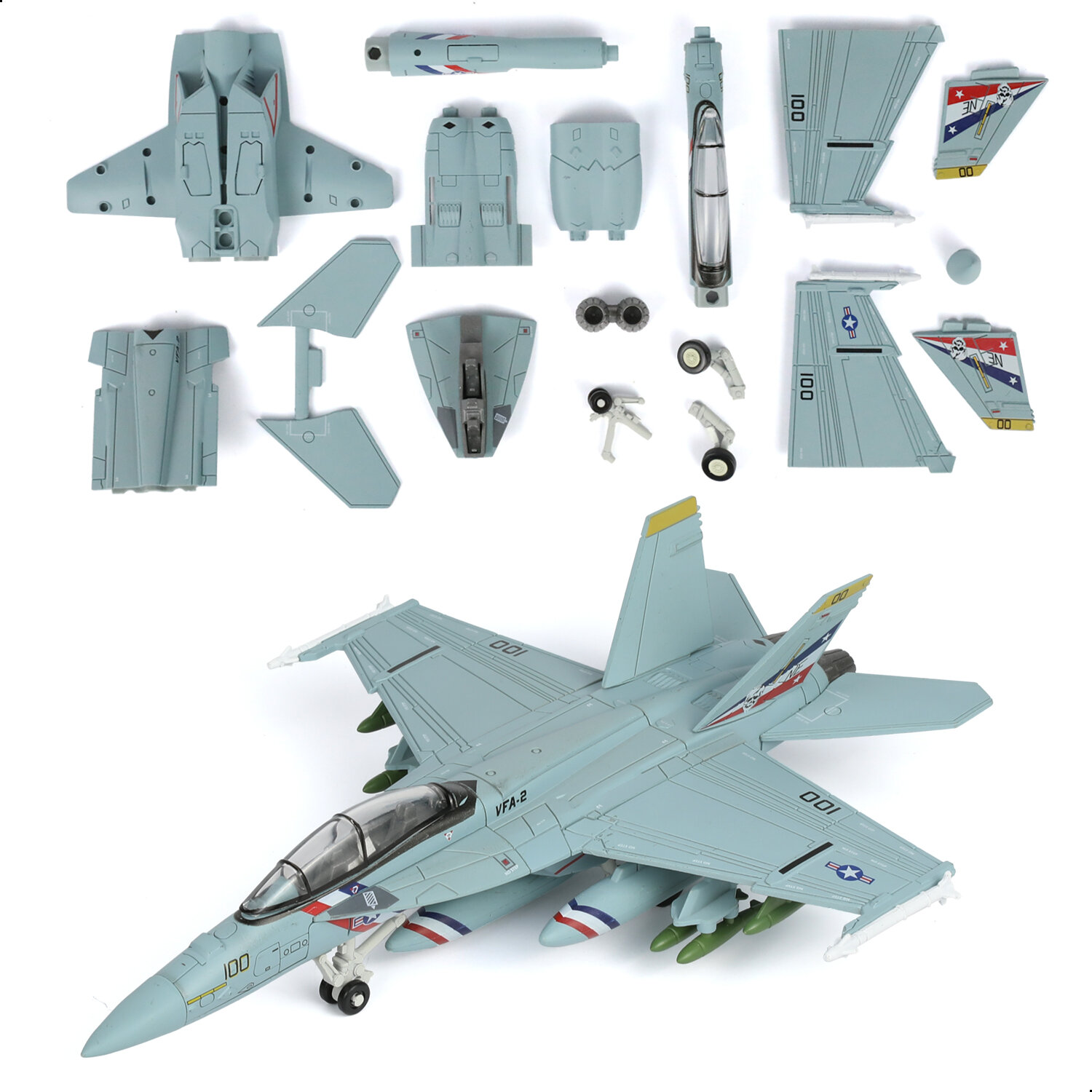 Сборная модель самолета YF-23 Black Widow II, масштаб 1:72, военный истребитель-невидимка, конструктор для детей и взрослых