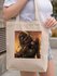 Сумка шоппер PRINTSHOT, фактура рельефная, бежевый