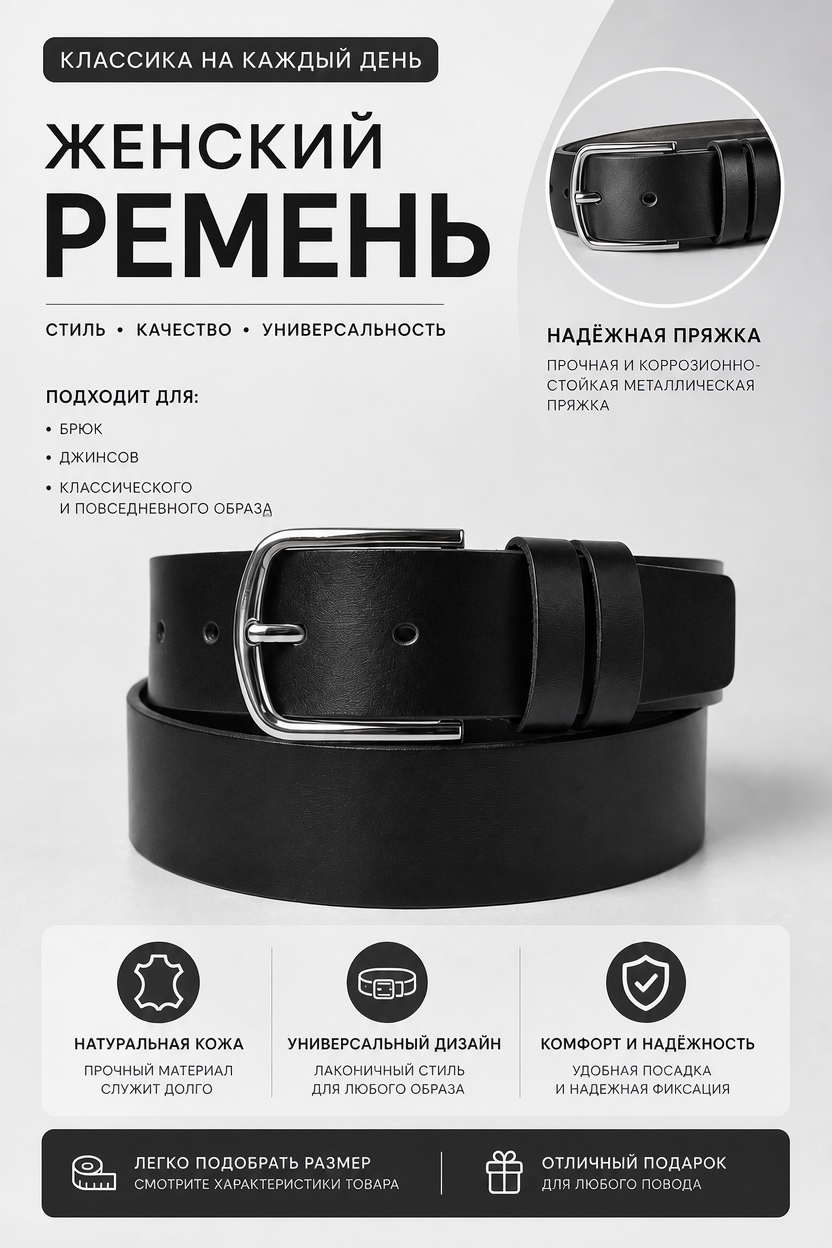 Ремень Sergio Manetti  для женщин