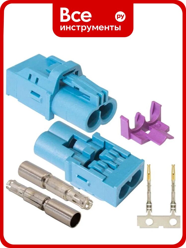 Высокочастотный разъем RUICHI FAKRA Mini (HFM) 1x2 TYPE Z-J 128047