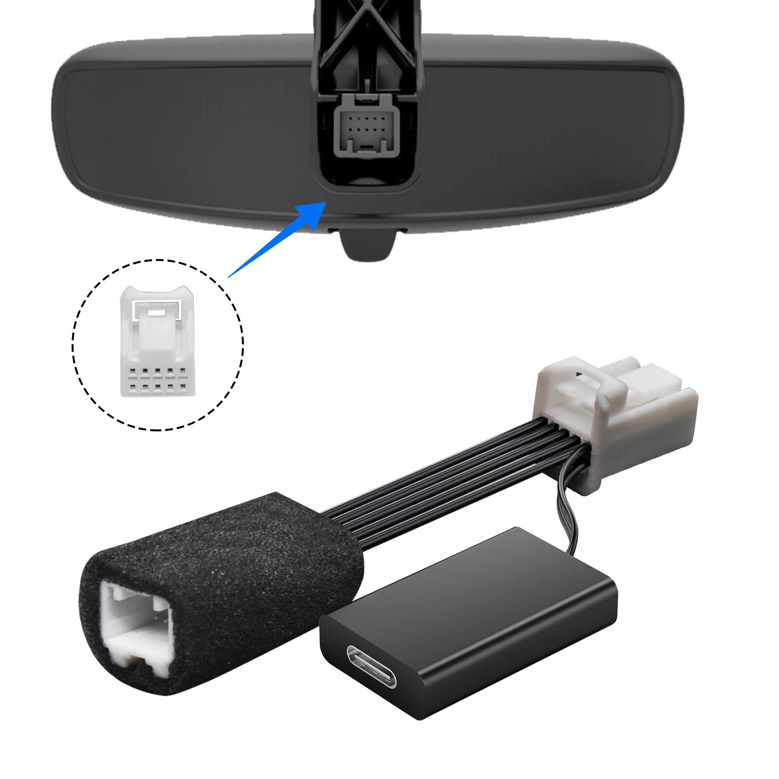 Адаптер питания USB Type-C для Chrysler Jeep Dodge Model A
