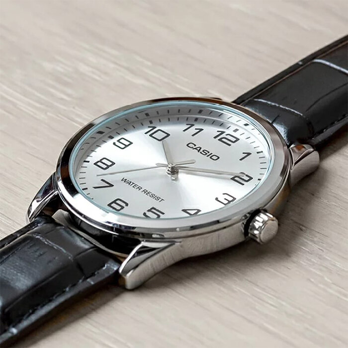 Наручные часы CASIO Collection, черный, серебряный — фото 1