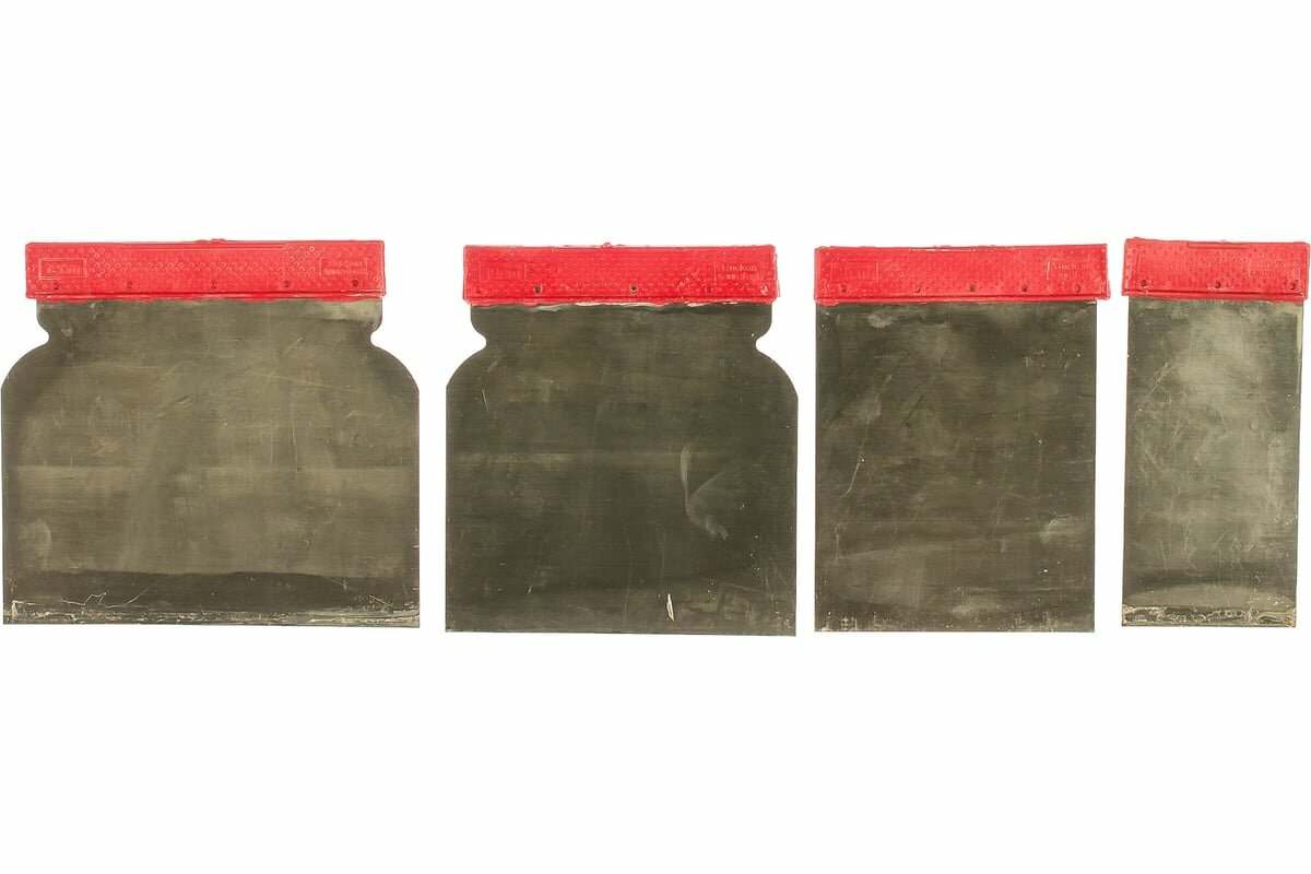 РемоКолор Набор шпателей нержавеющих, 4 предмета, 29-2-003, для шпаклевки и окрашивания