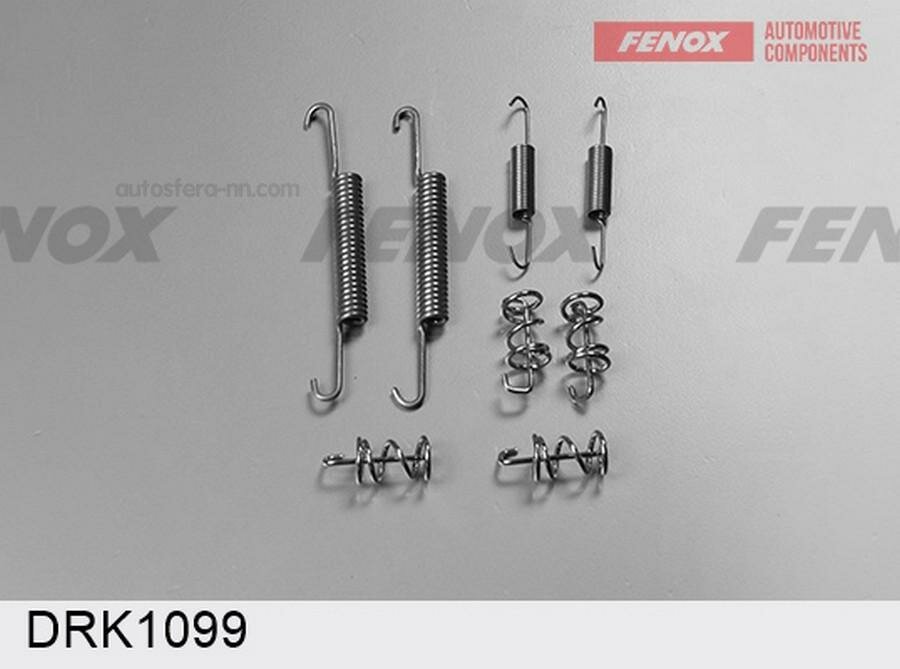 FENOX DRK1099 Комплект монтажный барабанных колодок Volvo S60 00-09, V70 98-07, V70