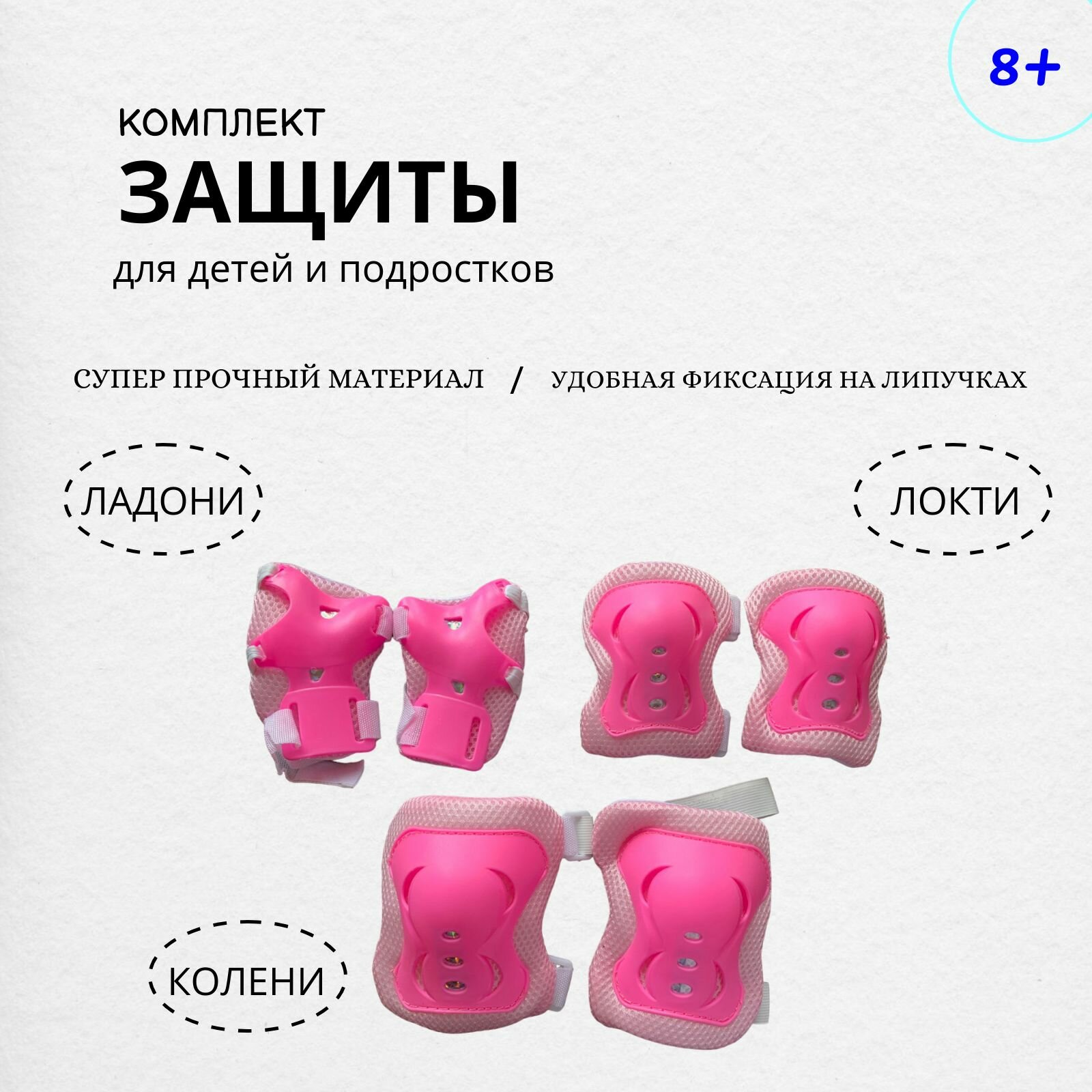 Комплект защиты для роликов детская