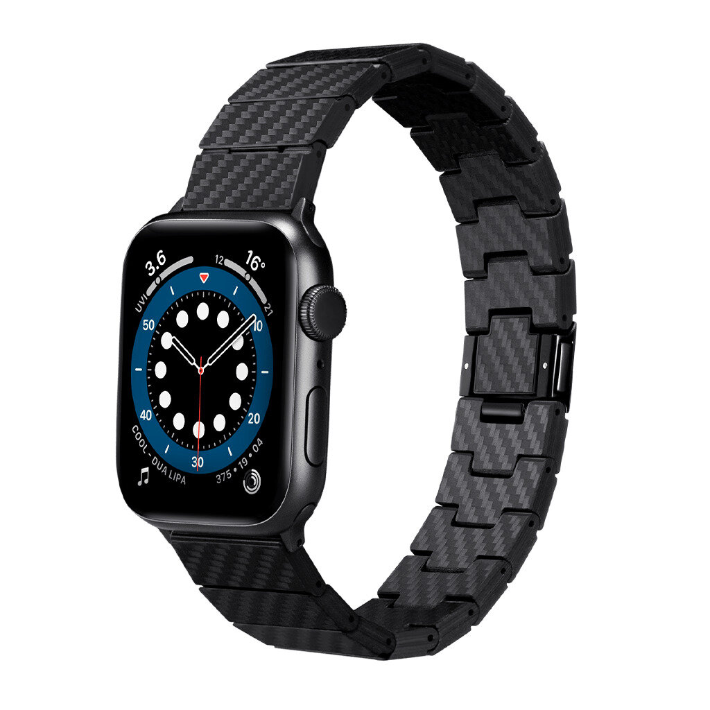 Карбоновый браслет Pitaka для Apple Watch Series 10-1, SE и Ultra 2/Ultra - Modern