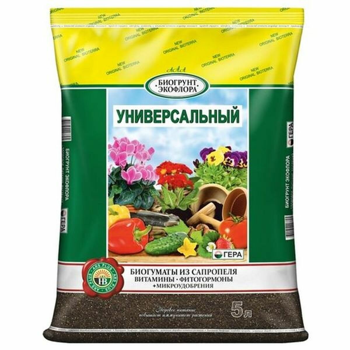 БиоГрунт "Универсальный" 5л гера