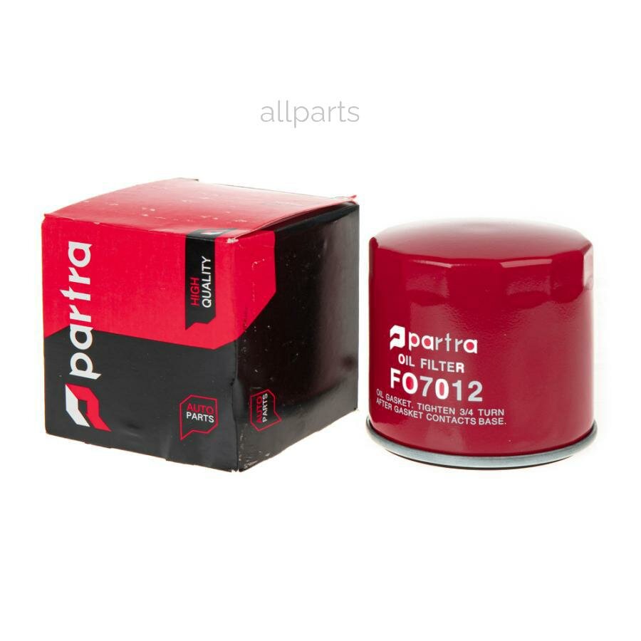 PARTRA FO7012 Фильтр масляный Ford Escort, Fiesta, Focus, Focus C-Max, Focus II, Fusion/Fusion