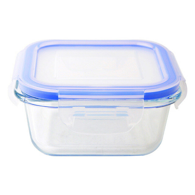 MALLONY Cristallino контейнер продуктов 0,8 л жаропрочное стекло пластик 15,9×15,7×7,2 см