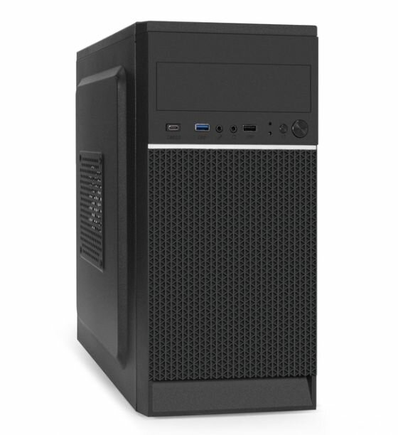Компьютерный корпус ExeGate MA-540-XP600 (EX295343RUS) черный - Mini Tower, Micro-ATX, Mini-ITX, USB 3.2 Gen 2 Type-A