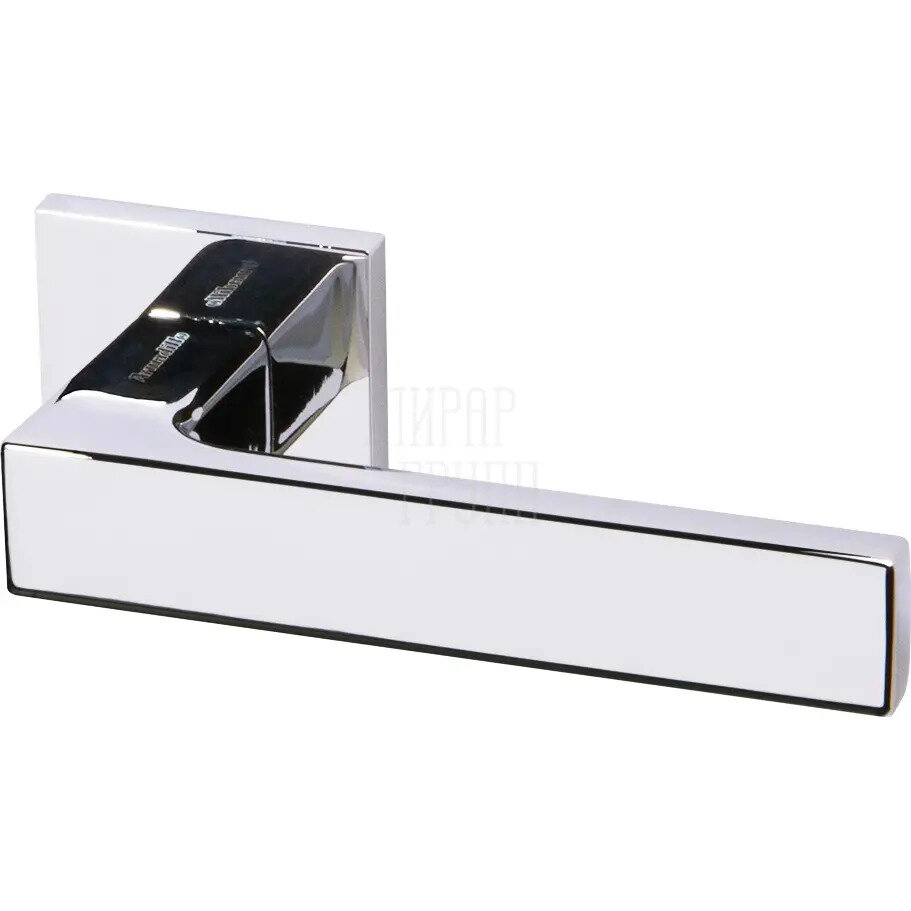 Дверная ручка Armadillo на квадратной розетке "SKY" USS хром