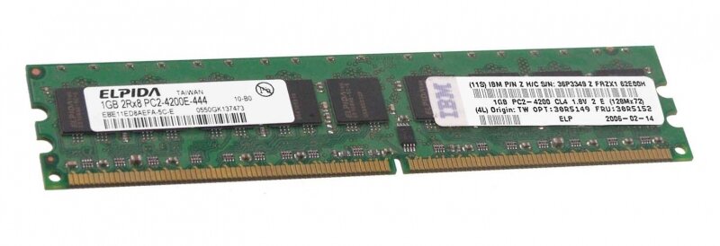 Оперативная память IBM 36P3349 DDRII 1024Mb