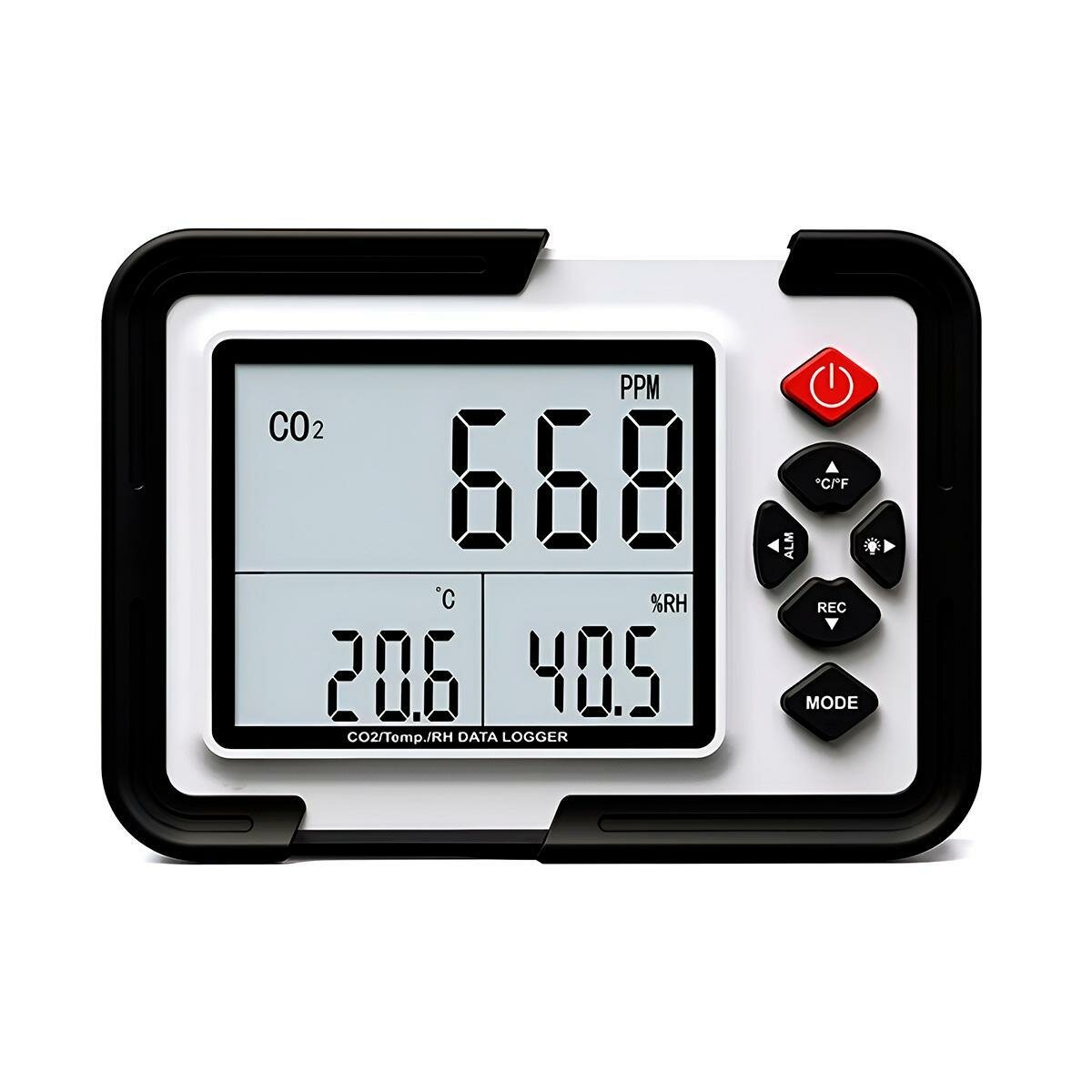 Автономный датчик углекислого газа со2 HTI HT-401/20 (CO2) (S1926RU), температуры и влажности - анализатор качества воздуха умный датчик.