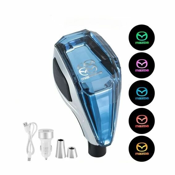 Ручка Переключения КПП, АКПП, МКПП С Подсветкой Подходит Для Toyota, Mazda, Mitsubishi, модифицированных Светодиодов