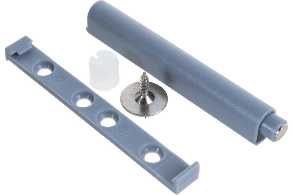 JET 101 PUSH OPEN накладной толкатель пластиковый/стальной корпус PTC101T.003GR99