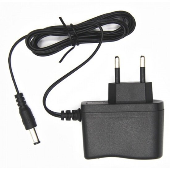 Блок питания Gopower 500mA 9V 5,5x2,1/12мм нестабилизированный отрицательная полярность (00-00015341)