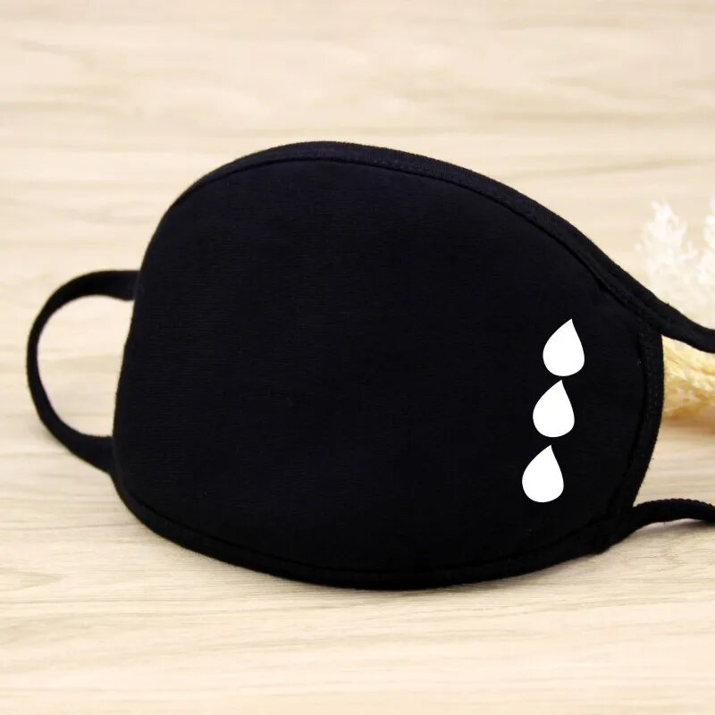 Хлопковая мультяшная маска для лица 13