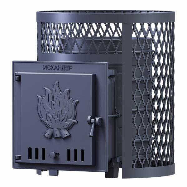 Печь банная Искандер 25 в сетке (Технолит)