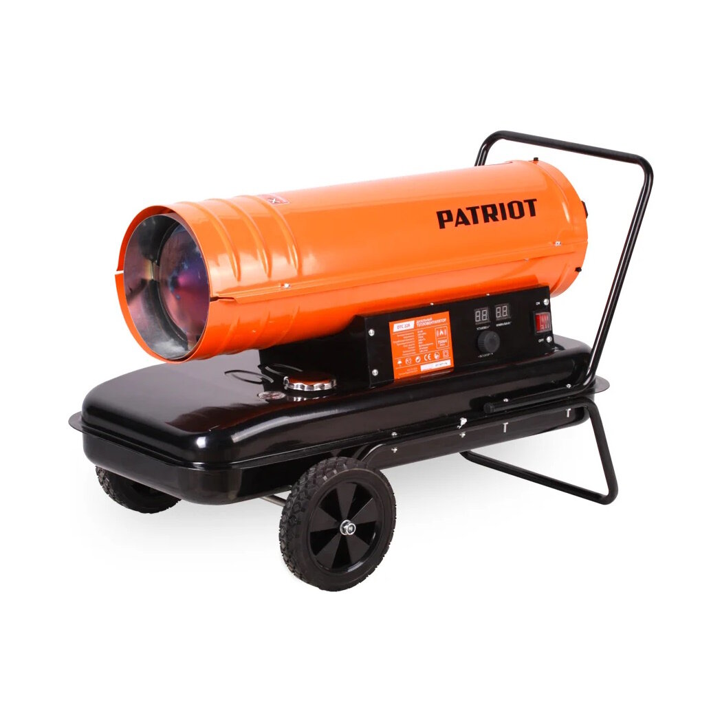 Тепловая пушка PATRIOT DTС 228 дизельная, 22кВт, площадь обогрева 150м²